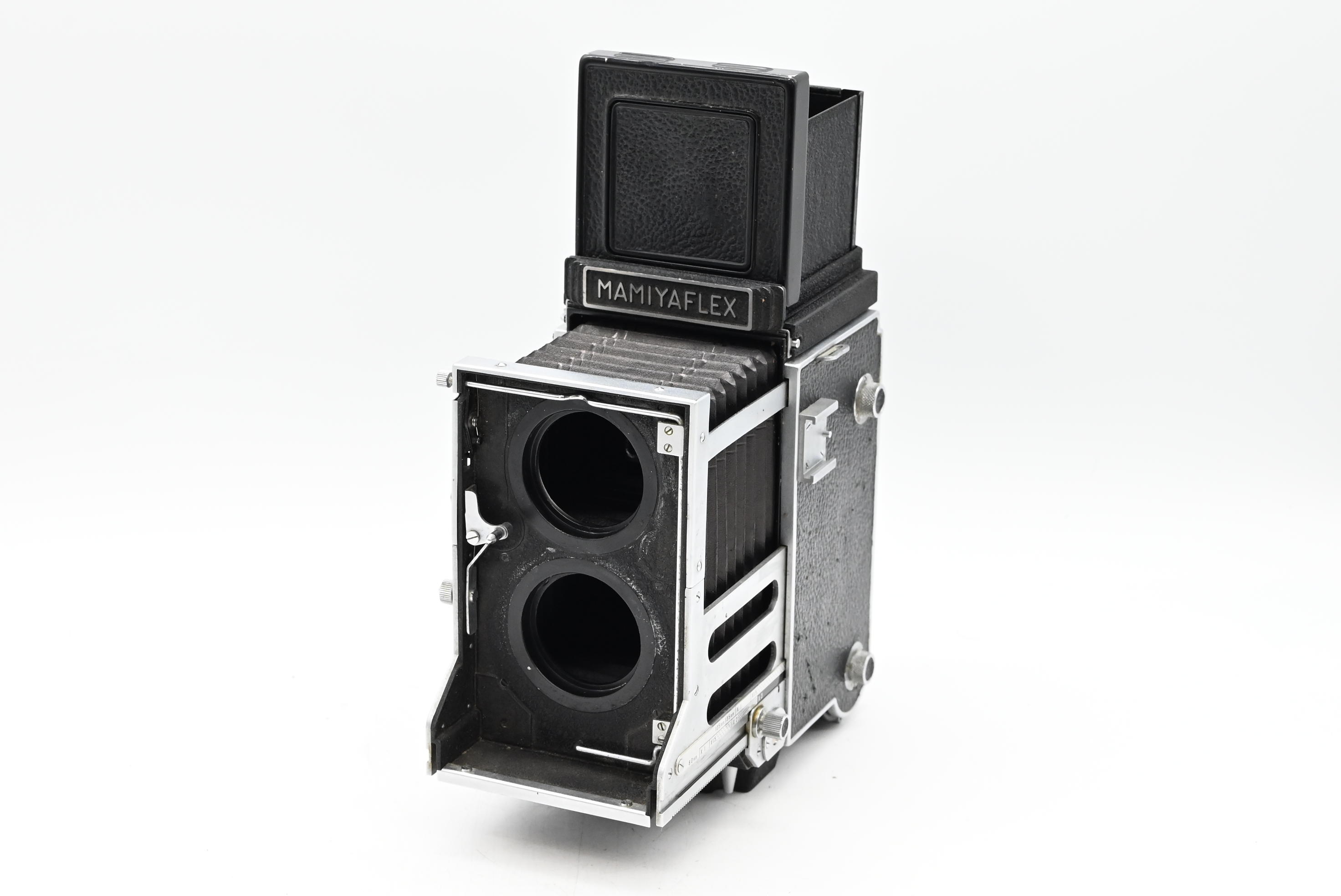 Mamiya Mamiyaflex C TLR Medium Format Twin Lens Reflex Film Camera w/ WLF