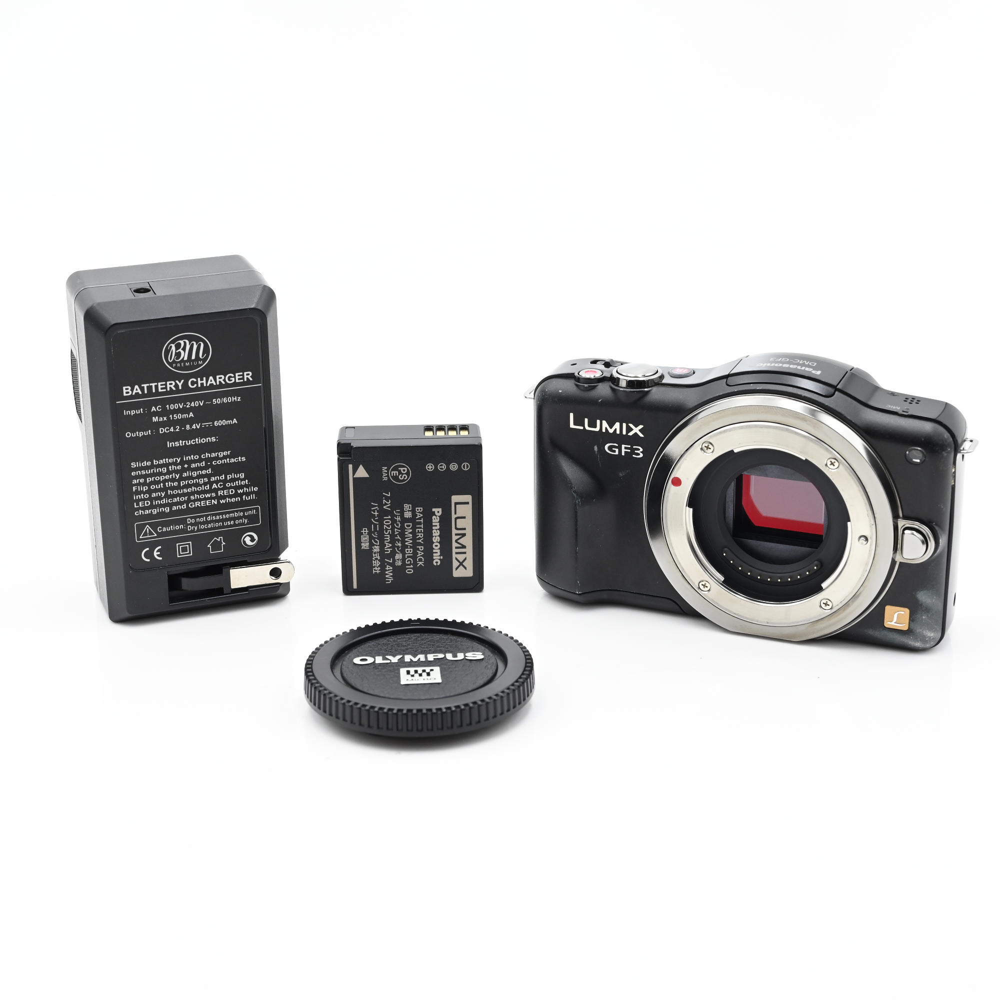 Panasonic Lumix DMC-GF3 12.1MP Mirrorless Camera Body [Japanese Language]