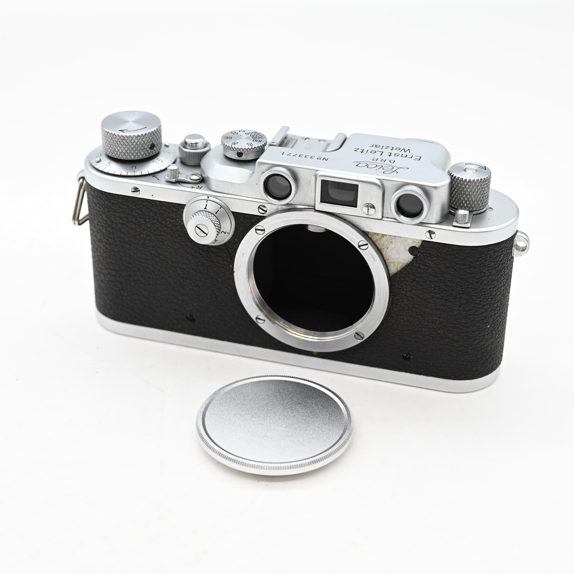Used Leica IIIB Rangefinder LTM M39 Camera Body *Read notes in 'Poor ...
