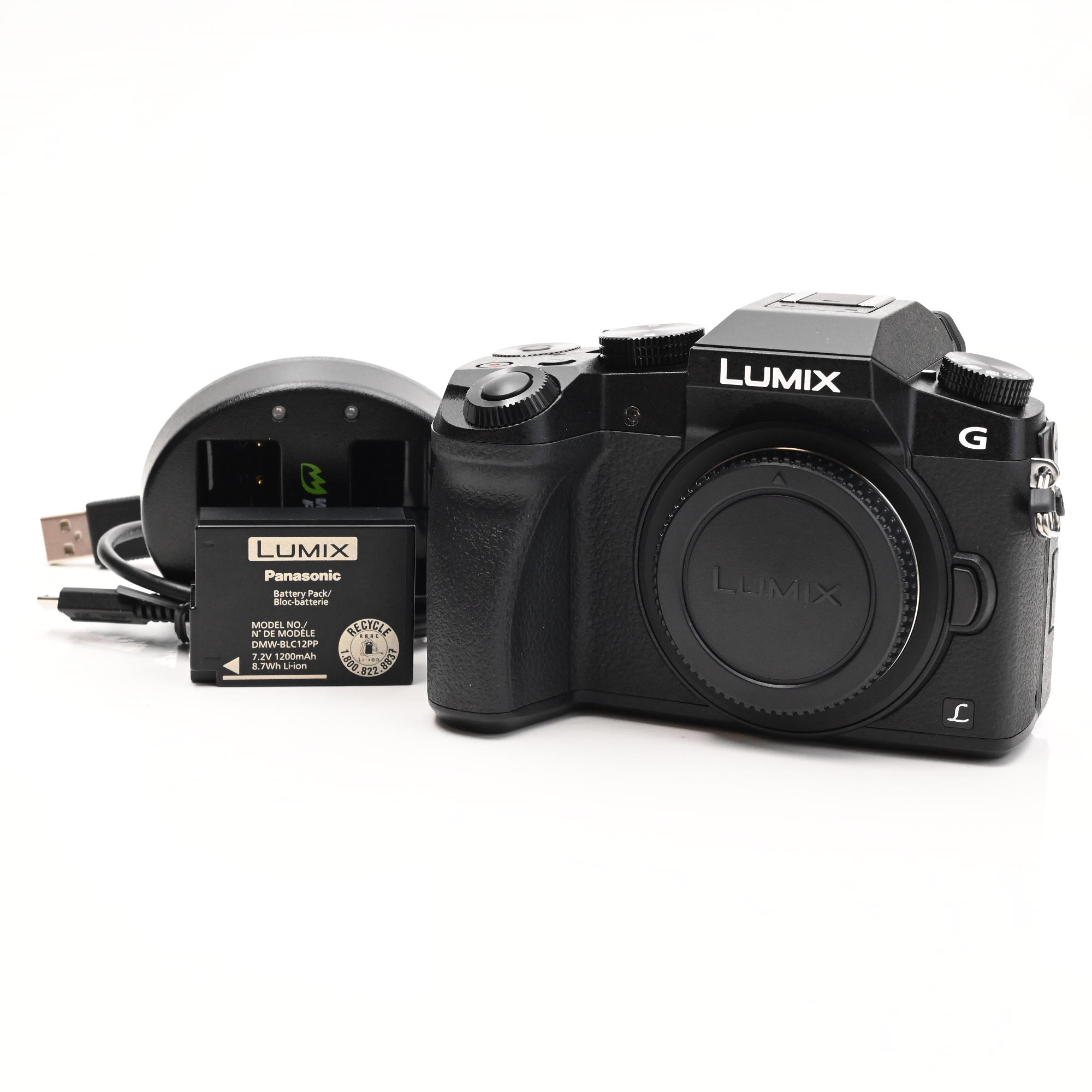 Panasonic Lumix DMC-G7 16MP Mirrorless MFT Digital Camera Body